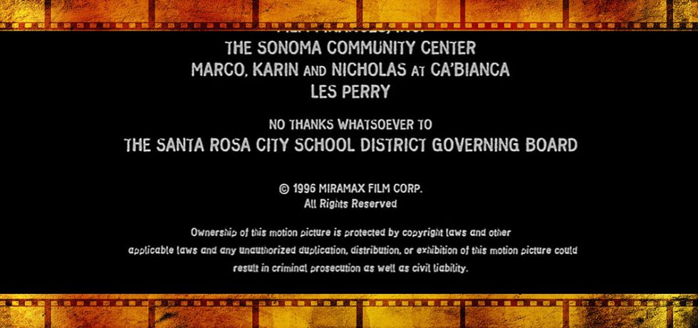 Top 20 Crazy Credits in Films - Horror Land - The Horror Entertainment ...